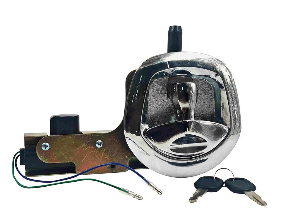 Whale Tail Compression Lock Chrome – Central locking Kit – 12-24v – In ...